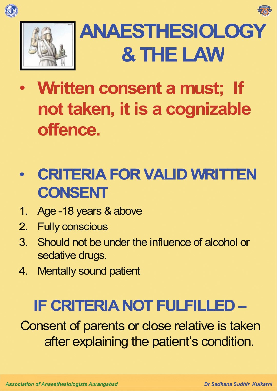 ISA - Aurangabad Anesthesia Association